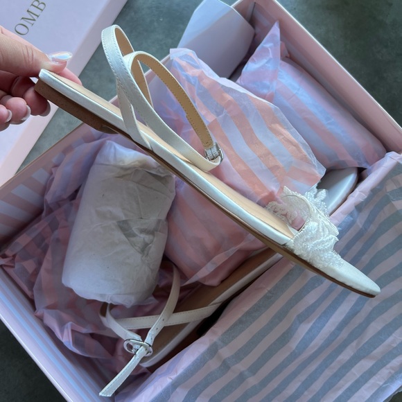 Kate Whitcomb | Shoes | Nwt Kate Whitcomb Arielle Flats Wedding Shoes ...